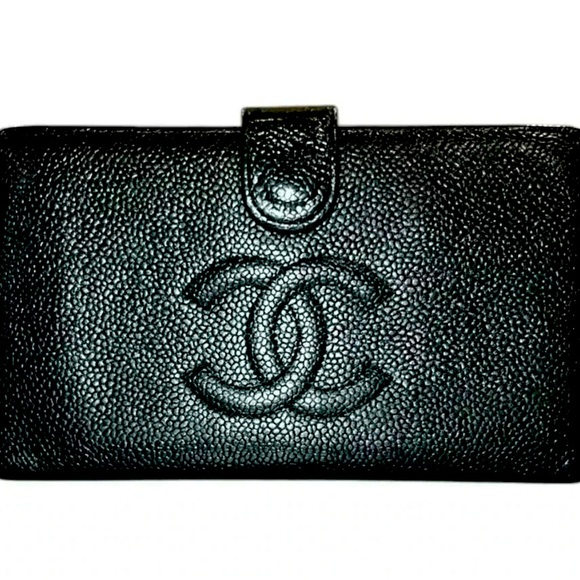 CHANEL | Bags | Chanel Wallet Black Caviar Classic Iconic Gorgeous ...